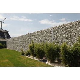 Gittermatten für Gabionenwand